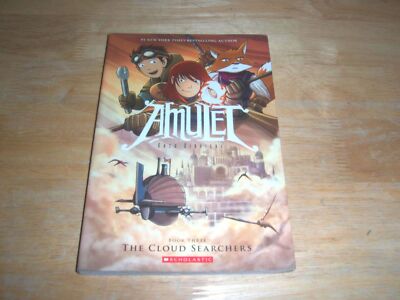 KAZU KIBUISHI AMULET BOOK THREE THE CLOUD SEARCHERS 2010 SCHOLASTIC 8VO ...