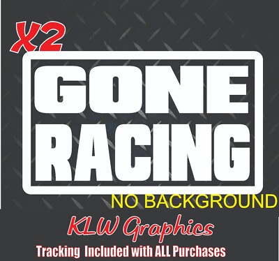 Gone Racing Race Pinks Decal Sticker Diesel Truck JDM Stang Dirt Track ...