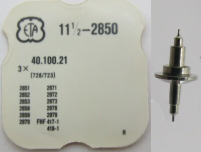 ETA 2850 2851 2852 2870 2879 FHF ... watch movement part 723 staff ...