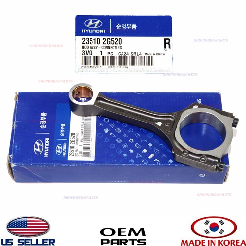 Genuine Connecting Rod OEM Sonata Optima Sorento Tucson 2.4L 235102G520 ...