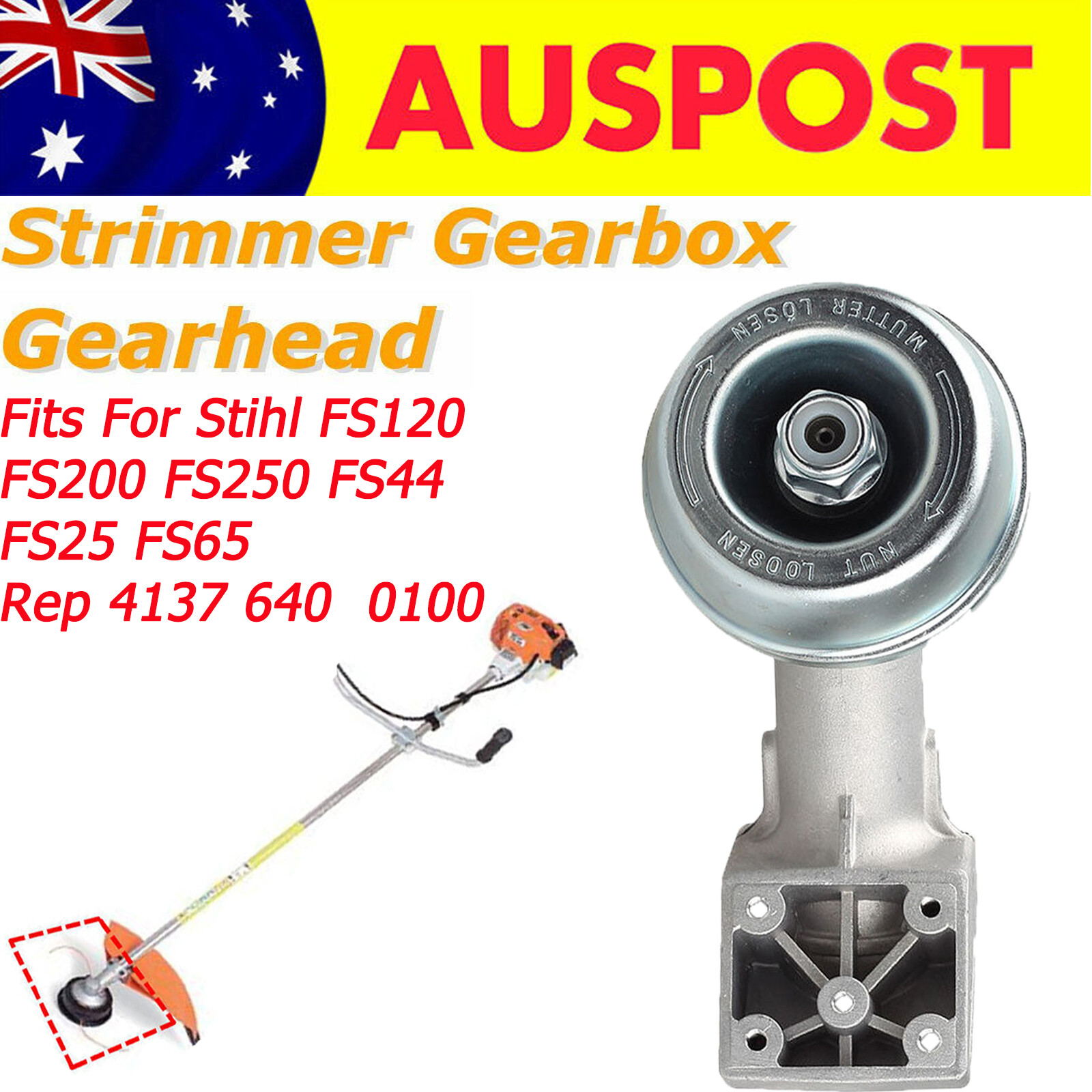 Brushcutter Trimmer Replace Gear Head Gearhead Gearbox for STIHL FS120 ...