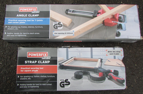 Powerfix Profi Strap Clamp & Angle Clamp Workshop Tools - New Old Stock ...