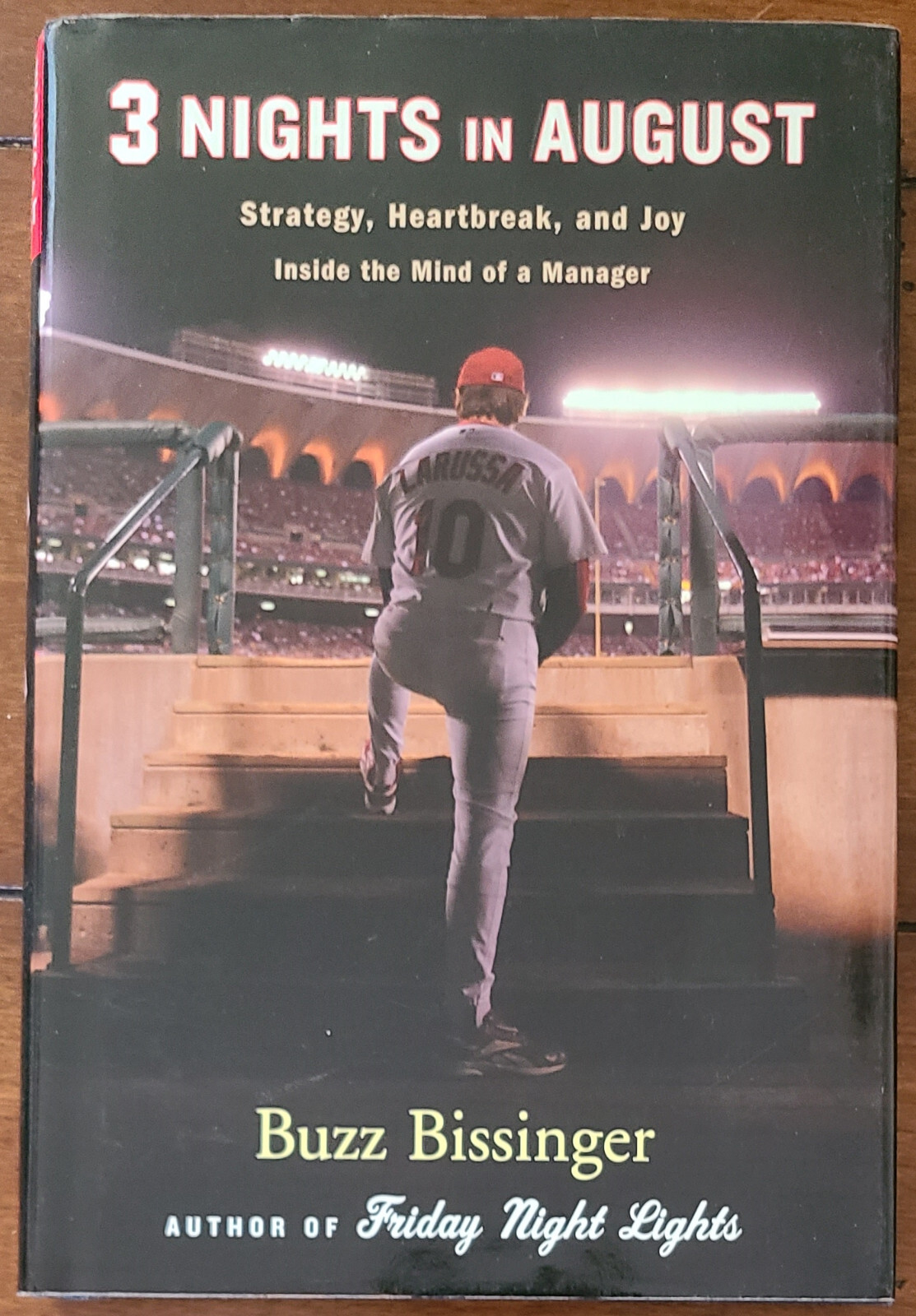 3 NIGHTS IN AUGUST Strategy, Heartbreak & Joy by Buzz Bissinger (HC 2005) SIGNED | eBay