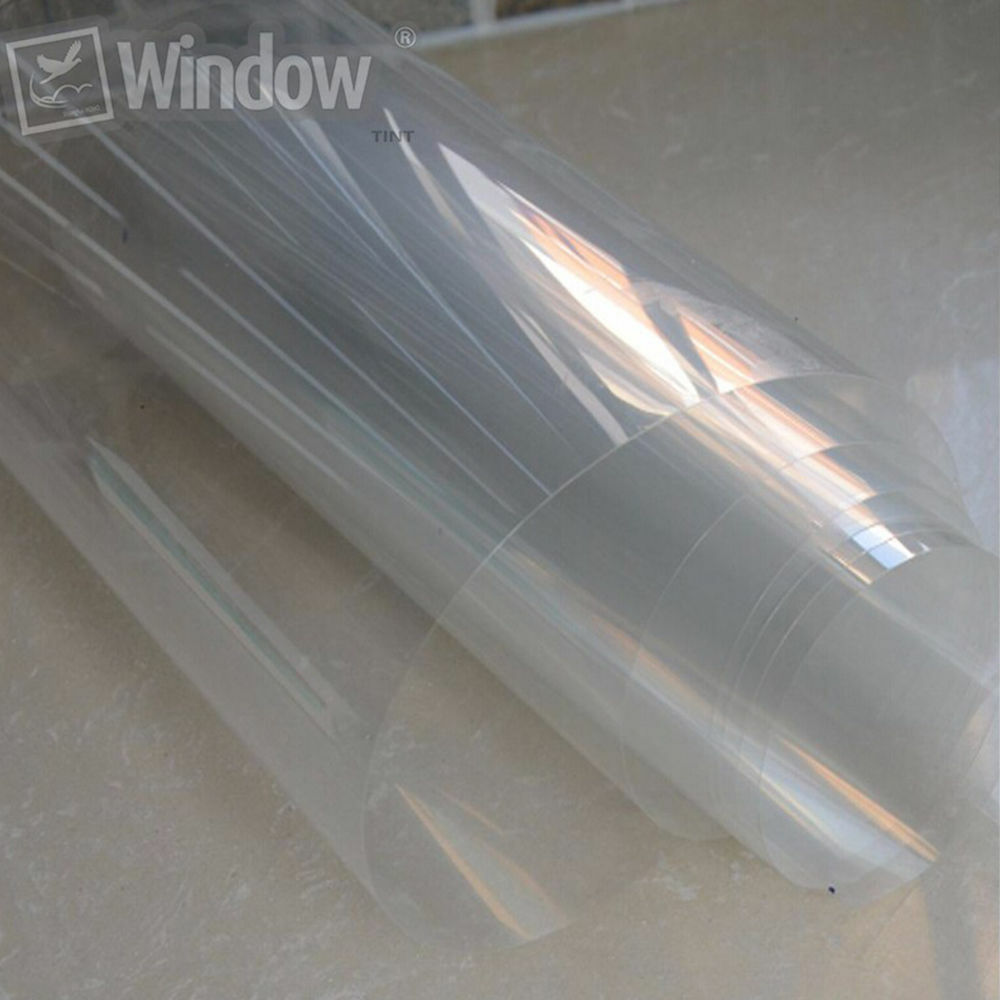 4mil Safety Security Window Film Anti Shatter Clear Glass Protection ...