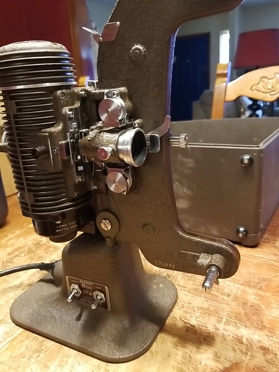 Bell & Howell Regent 8mm Projector Design 122 Model L & Case, WORKS ...