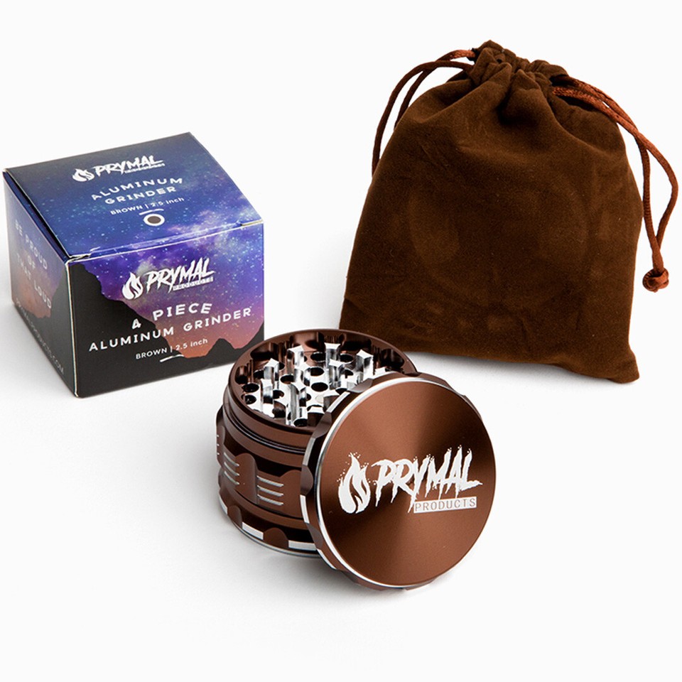 Large Aluminum Herb Grinder - 2.5 inch - 4 pieces by Prymal Products | eBay
