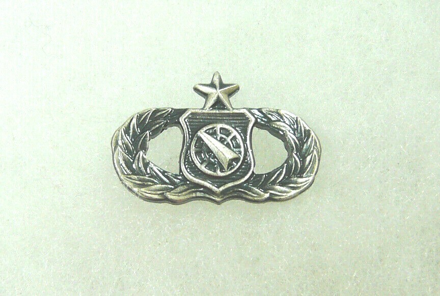 US Air Force Senior Weapons Director Badge, KREW 1/20 silver filled ...