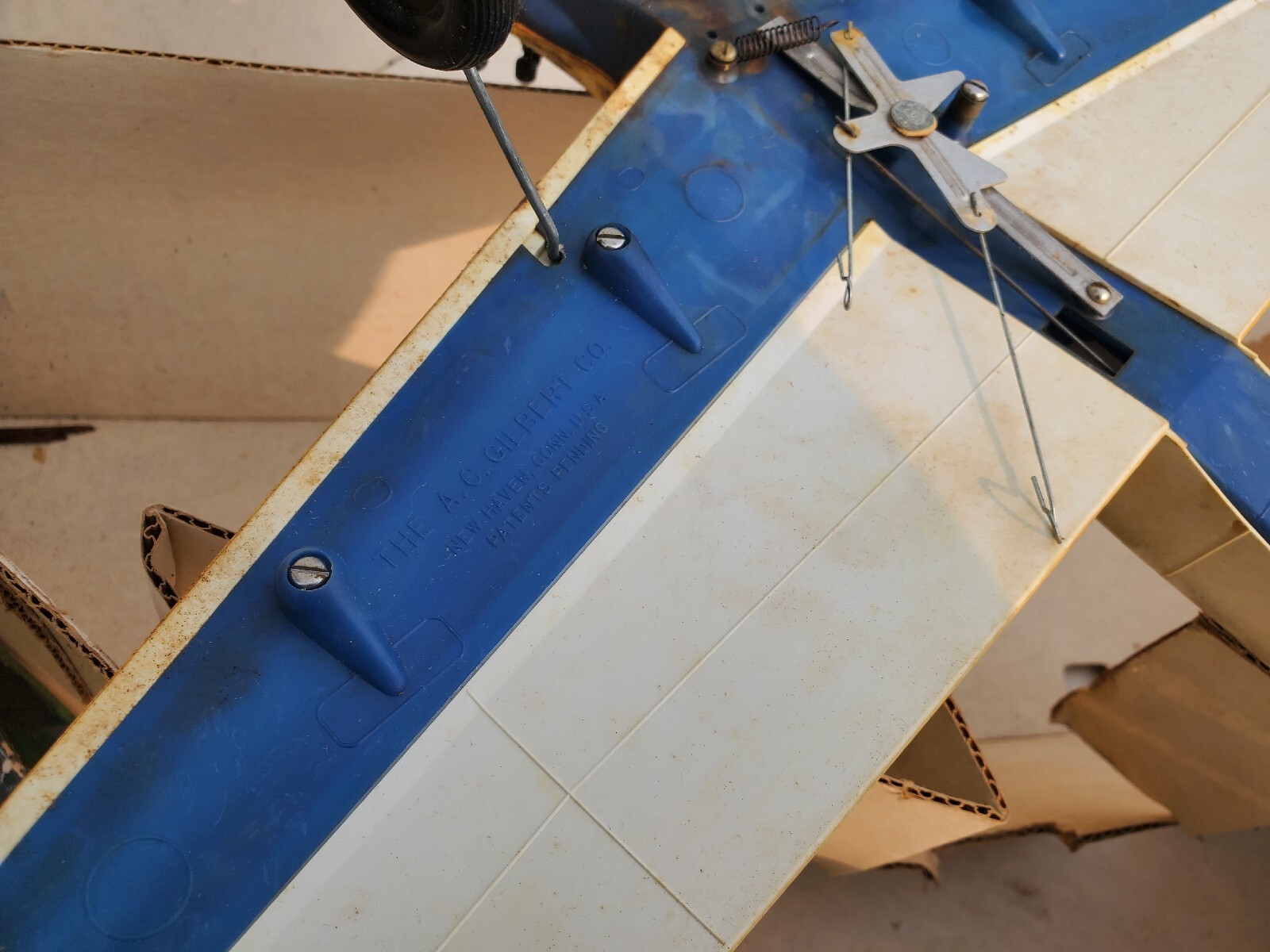 Gilbert Skystreak American Flyer Tether Plane Thunderhead Motor 074 ...