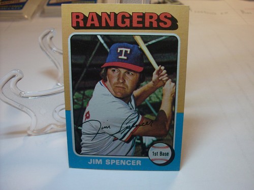1975 Topps Mini Baseball Card #387 Jim Spencer (90571) | eBay