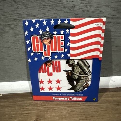 2002 GI Joe Temporary Tattoo Sheet NEW. | eBay