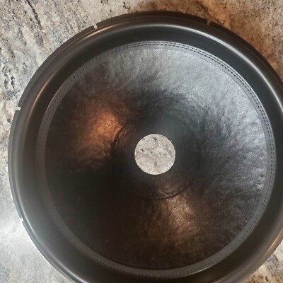 18" subwoofer cone 3" coil opening, tall roll foam surround nonpress ...