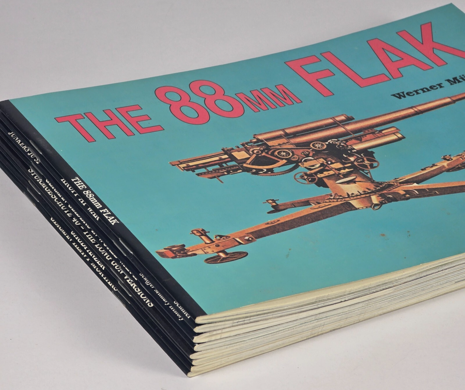 Schiffer Military 8 Book Lot WW2 German Machines World War II | eBay