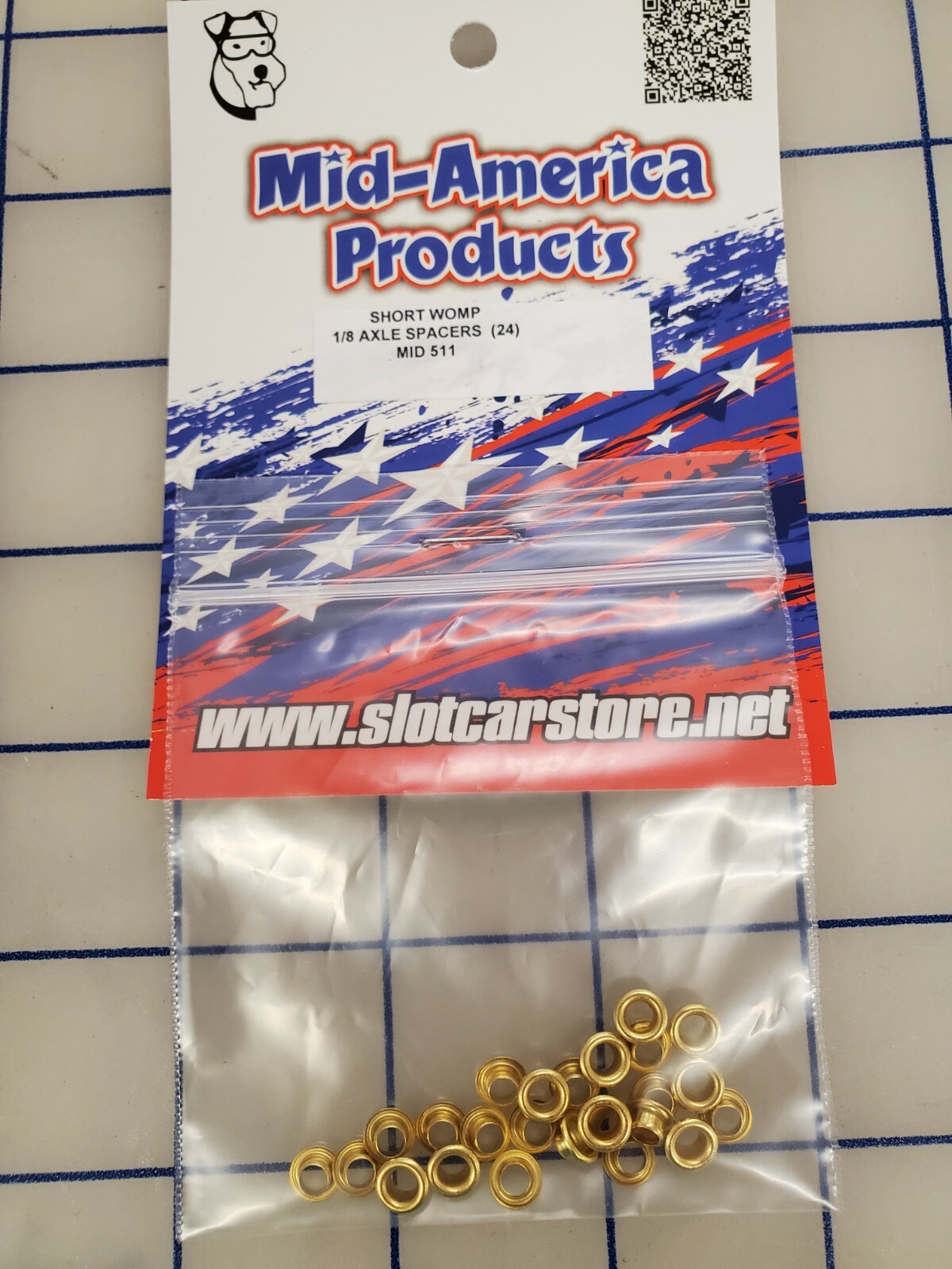 Mid America Products #511 Short Womp 1/8 Axle Spacers (24) | eBay
