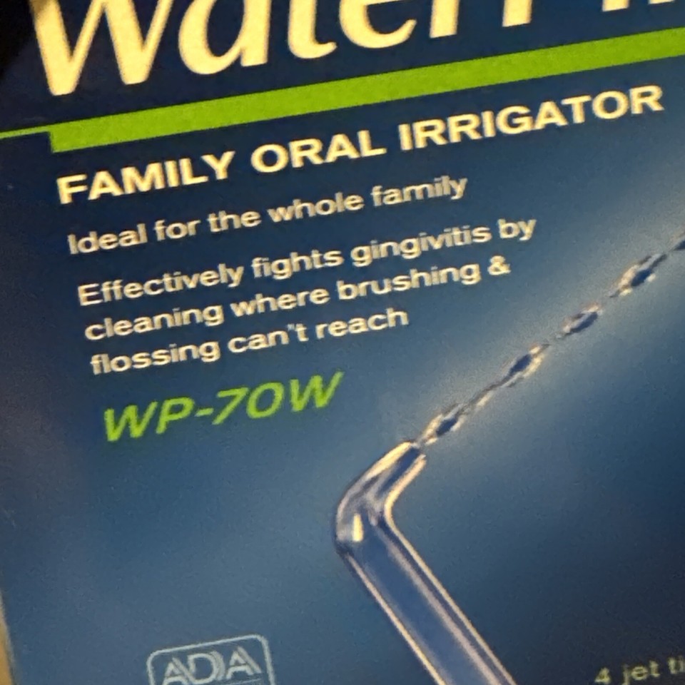 Teledyne Water Pik WP-70W Oral Irrigator Waterpik 1999 Personal Dental ...