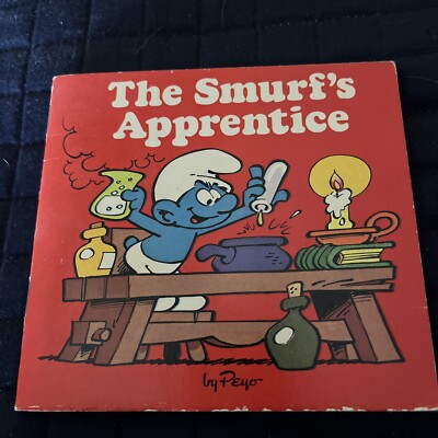 Vtg SMURF Mini Book THE SMURF’S APPRENTICE By Peyo 1982 Random House | eBay