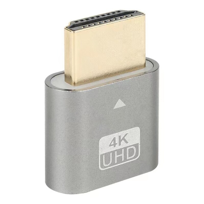 DDC EDID Dummy Plug Virtual Display Adapter Display Emulator | eBay