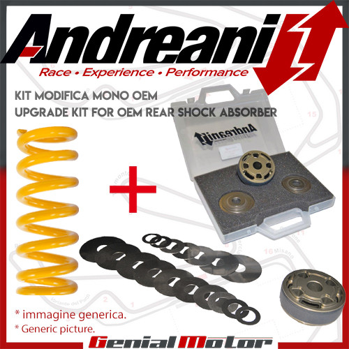 Andreani Upgrade Mono OEM Piston Sprin Lamel Ducati Multistrada 1200 ...