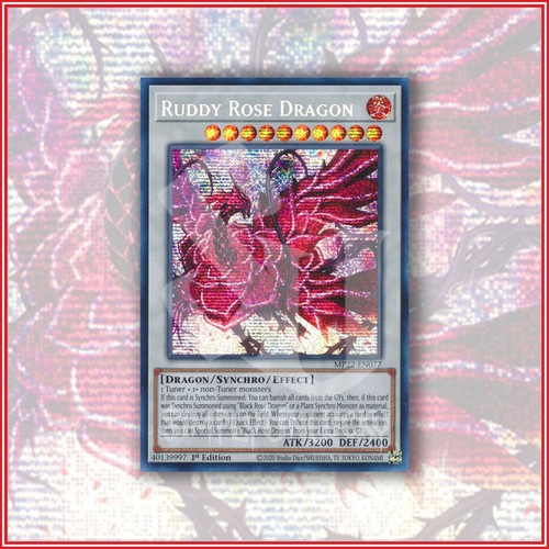 YuGiOh RUDDY ROSE DRAGON | MP22 ️ SECRET RARE ️ 1ST EDITION 💎 | eBay