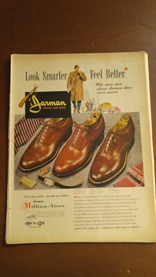 1948 VTG Orig Magazine Ad JARMAN Shoes Mens Choose For Every Season | eBay