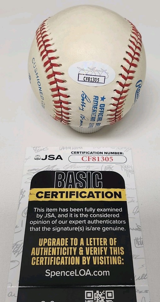 Frank Robinson Signed Rawlings Official American League Baseball JSA ...