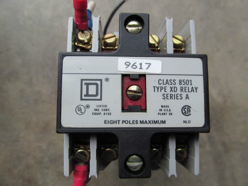 Square D Class 8501 Type XD Relay Series A | eBay