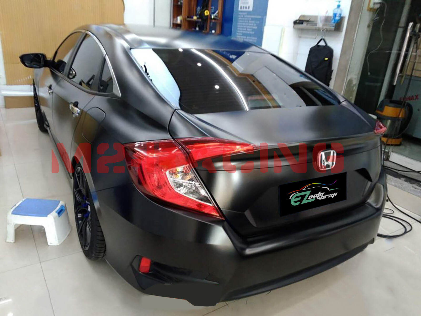 Matte Metallic Satin Pearl Black Vinyl Wrap Sticker Bubble Free Film ...