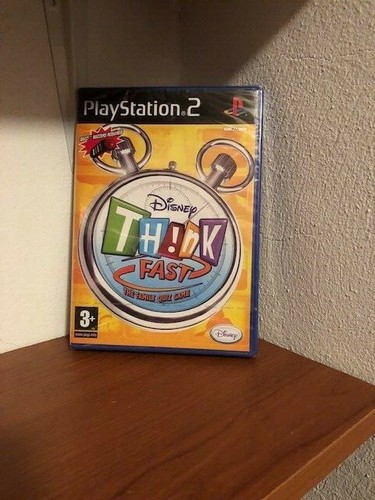 Disney Think Fast (Sony Playstation 2 PS2) PAL UK English NEW SEALED | eBay