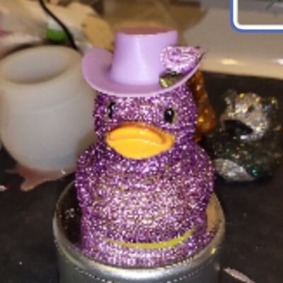 New custom large cowgirl bling bling duck | eBay