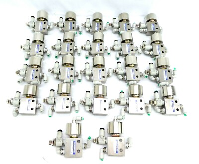 Koganei 31P Air-Piloted Valve TAC 34AL Operator TEL Lithius Lot of 22 ...