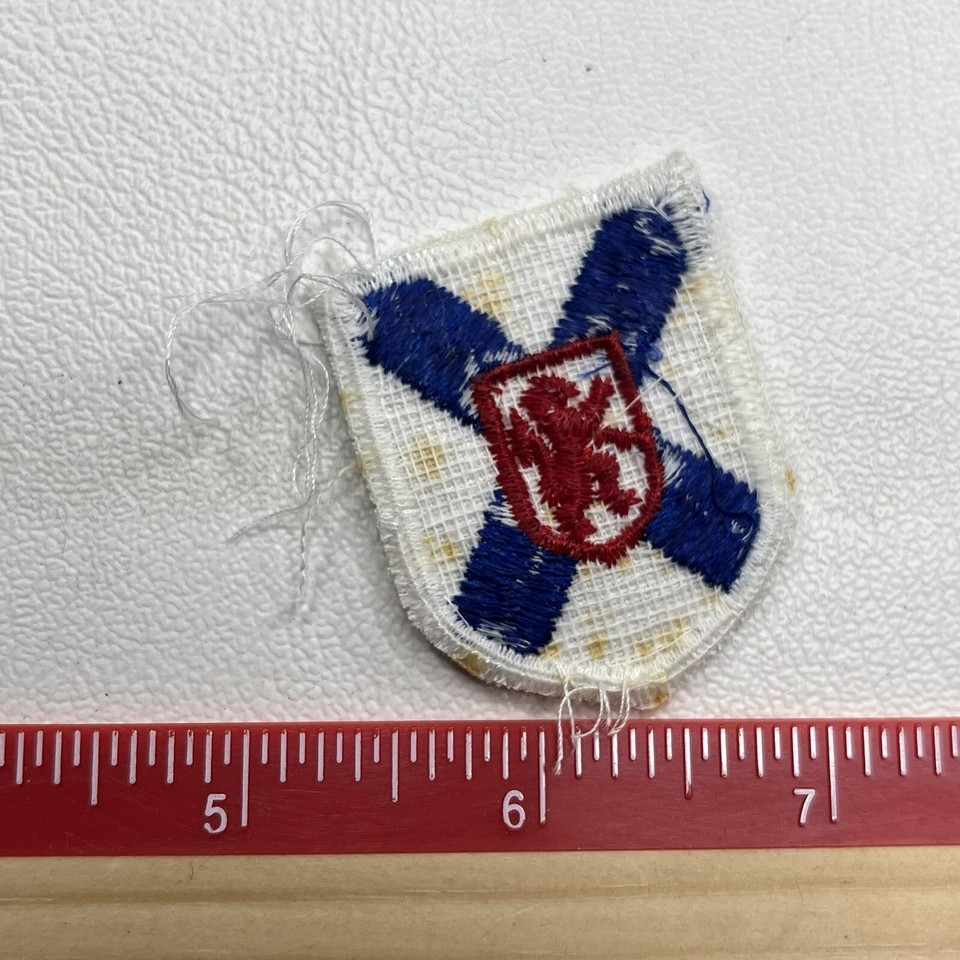 Small As-Is-Stained NOVA SCOTIA Canada Shield Crest Patch S003 | eBay