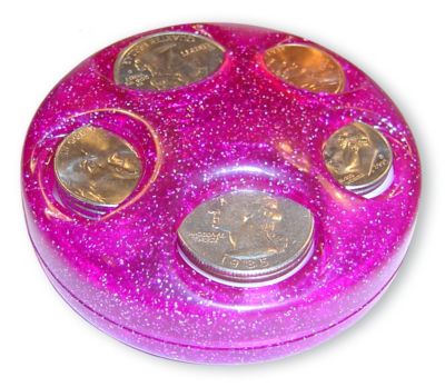 Pocket coin holder organizes loose change - holds up to $5.33 | eBay