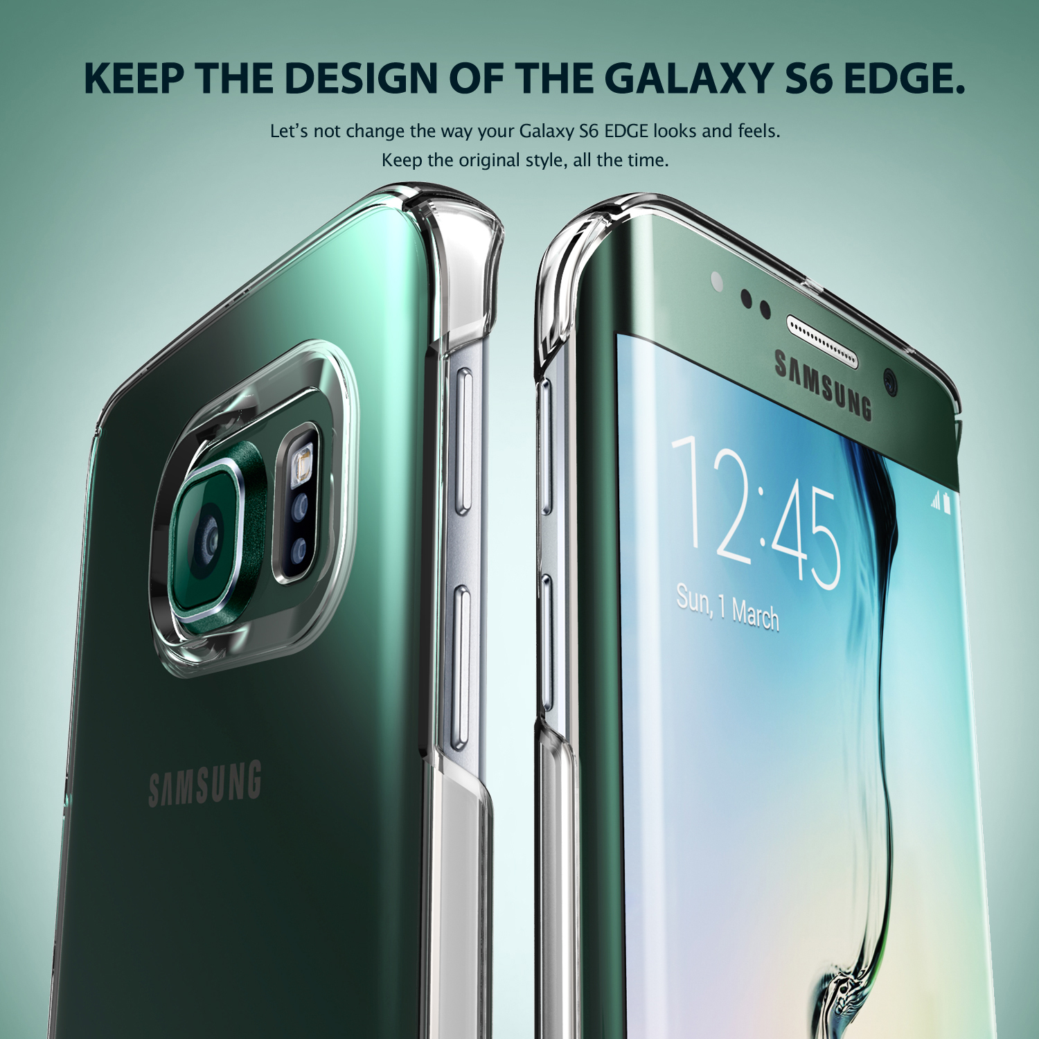 For Galaxy S6 Edge Case | Ringke SLIM Resistant Superior Coating ...
