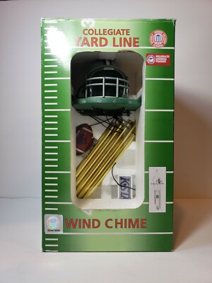 Collegiate Yard Line Wind Chimes Kansas State Wildcats Football Outside ...