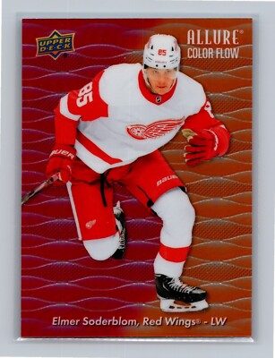 2023-24 Upper Deck Allure - Color Flow Elmer Soderblom #CF-17 Red ...