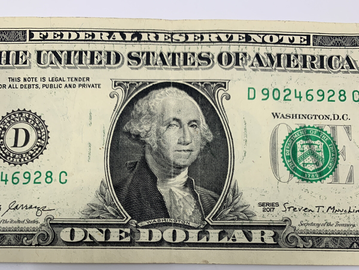 Dollar Front And Back