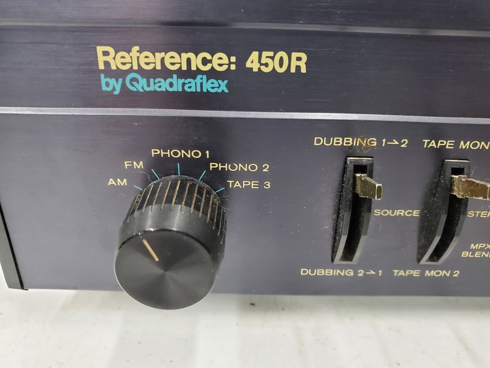 Reference: 450R By Quadraflex Stereo Receiver (131784-1 AO D2) | eBay