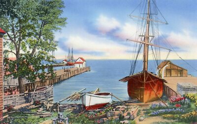 Greetings from New England --POSTCARD | eBay