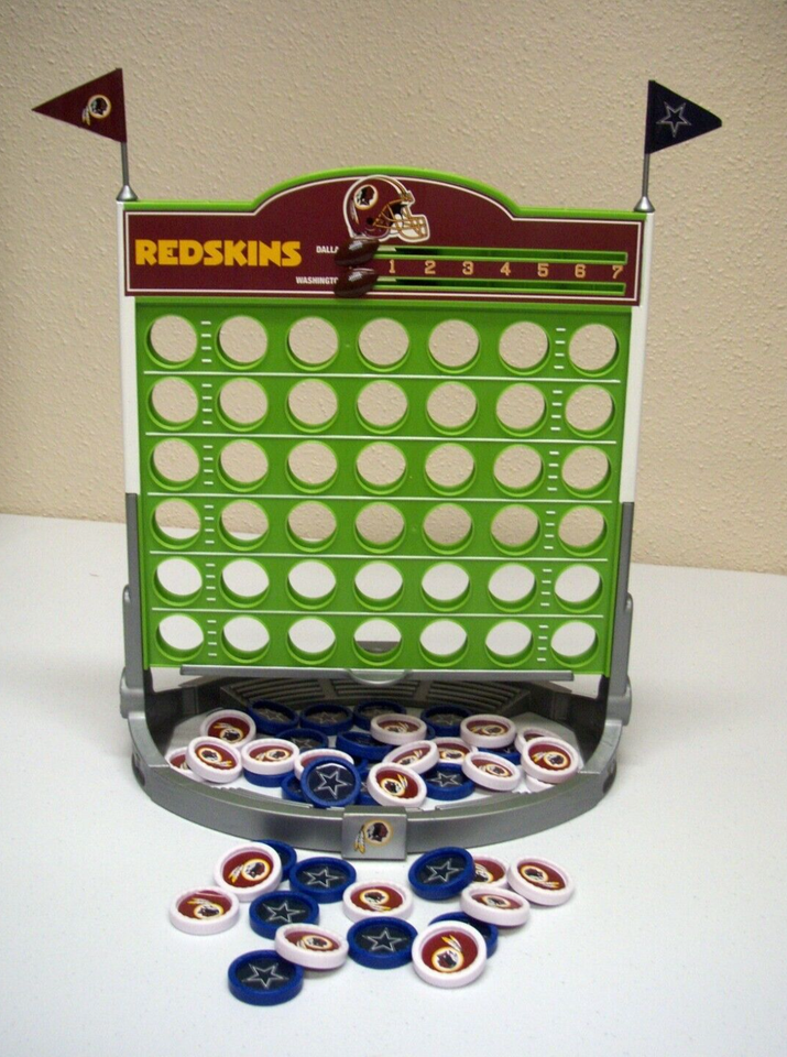 Connect 4 Game / NFL / Dallas Cowboys vs Washington Redskins / Tic-Tac ...