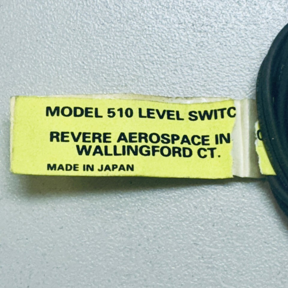 Ametek Aerospace Model 510 Float Switch – P/N 604380-05 | eBay