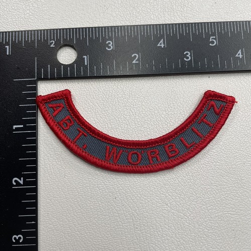 ABT. WÖRBLITZ Tab Patch 20E9 | eBay