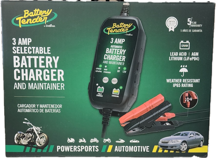 6V/12V 3A Battery Charger and Maintainer | eBay