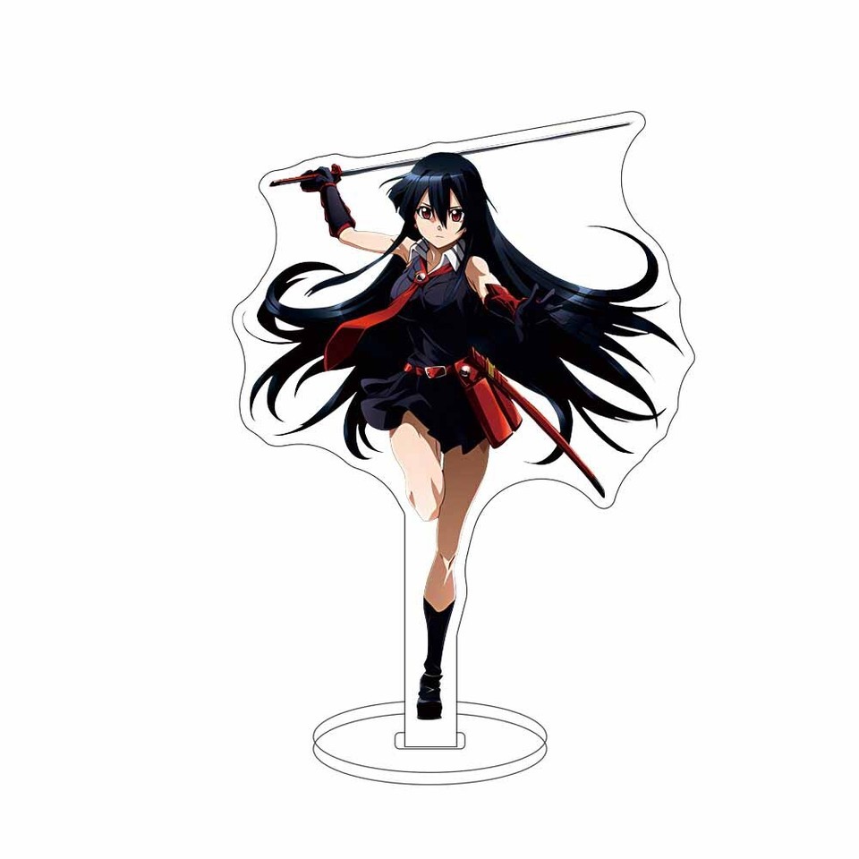 Akame ga KILL Cosplay Acrylic Fashion Stand Figure Desktop Anime Decor ...