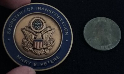 AUTHENTIC Secretary of Transportation Peters Cabinet SecTrans US ...