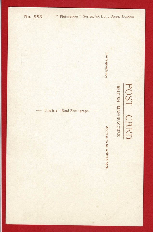 PICTUREGOER FILM STAR POSTCARDS - Card Range 501 to 600 - PICK YOUR OWN ...