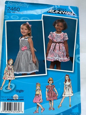 Simplicity "Runway Project" pattern | eBay