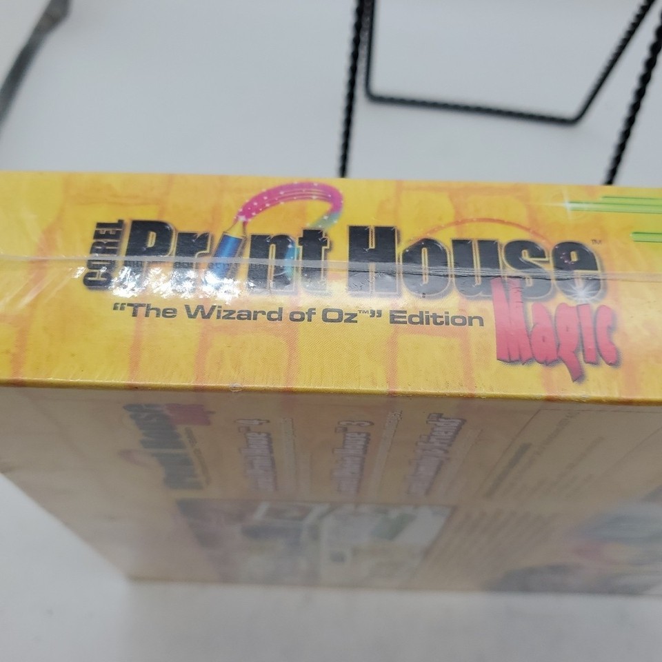 Corel Print House Magic The Wizard of Oz Edidion CD Rom New Sealed ...