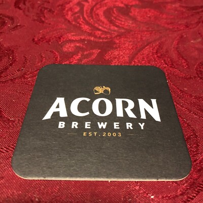 BREWERIANA - ACORN BREWERY - ON AVERAGE 3 PINTS - BEER MAT - TRAY 59 ...