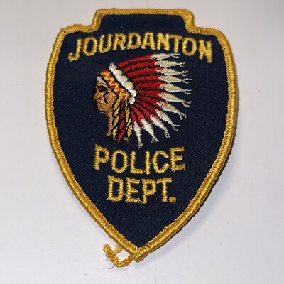 TX JOURDANTON TEXAS POLICE PATCH OBSOLETE SHOULDER RARE INDIAN | eBay