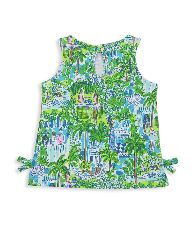 Lilly Pulitzer Baby Knit Shift Dress SPROUT GREEN Lilly On Holiday 3-6 ...