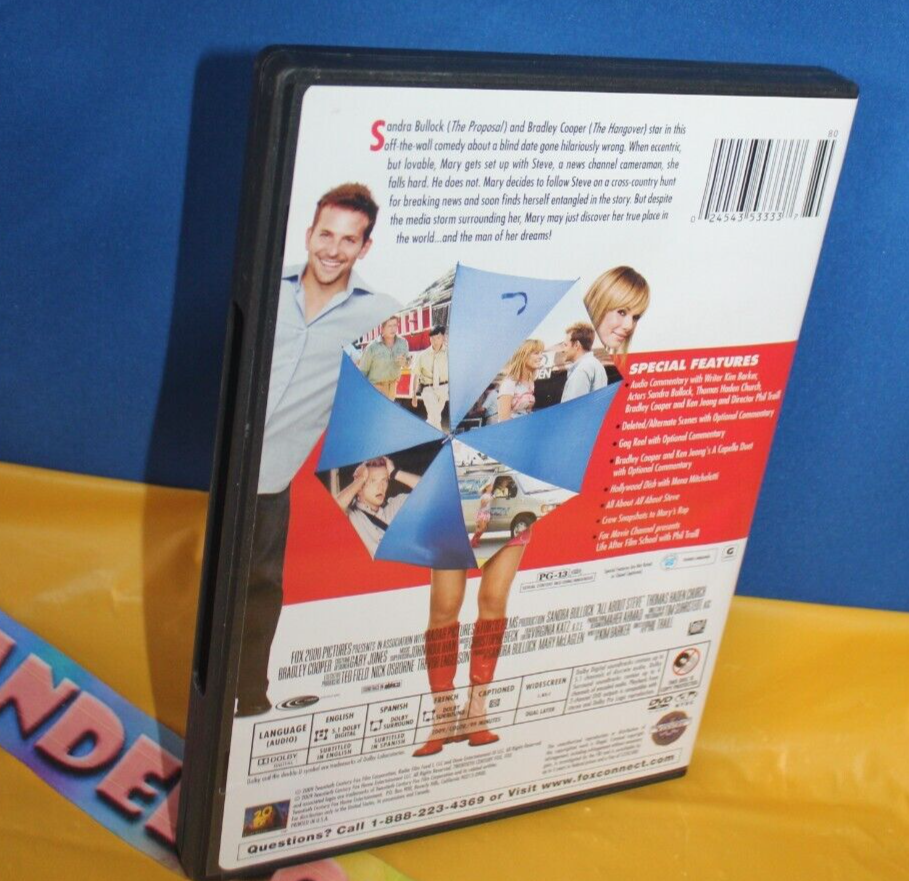 All About Steve DVD Movie | eBay